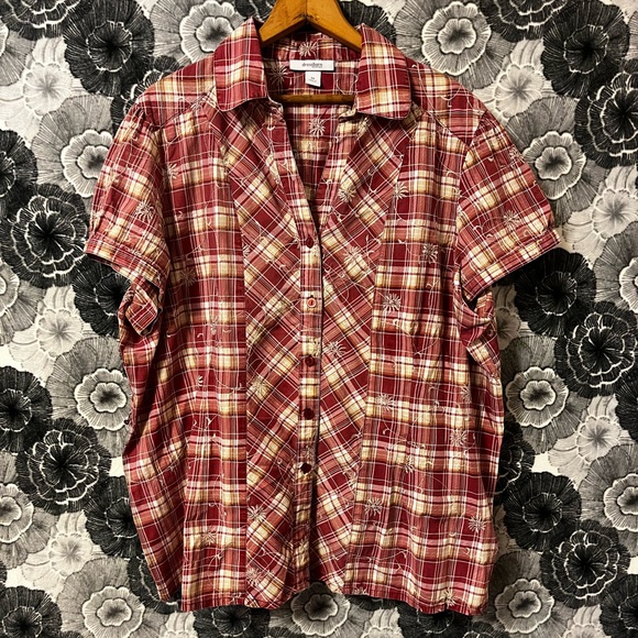 Dress Barn | Tops | Free W Bundle Dress Barn Plaid Buttonup | Poshmark